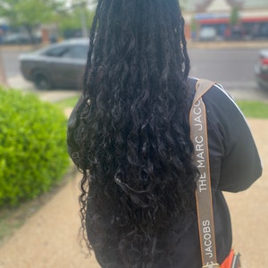 Wavy Curly Boho Lisa Bonet Human Hair Loc Extensions - Etsy