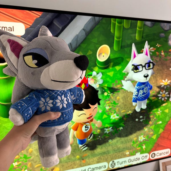 13" Fenrir Wolf Anthro Furry Original Line Plush Handmade Plushie MADE ...