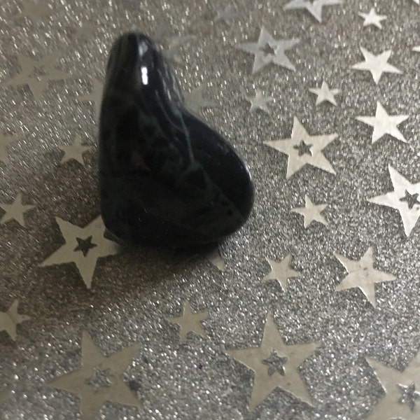 RARE! One 1 Spider Web Obsidian Tumbled Stone, Spiderweb Obsidian ...