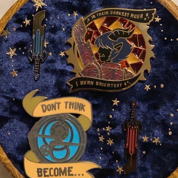 Daylight Sword Soft Enamel Collectable Pin - Etsy