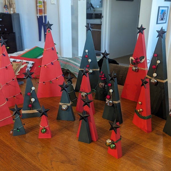 Wood Trees, Craft Trees, DIY Trees, Christmas Tree, Tree Shapes, Tree ...