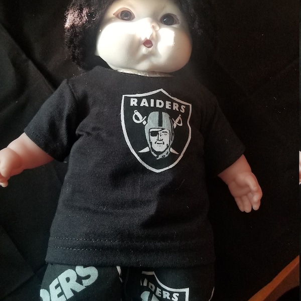 Las Vegas,raiders! Outfits! 18in Doll Clothes, Handmade, Fits All 18 ...