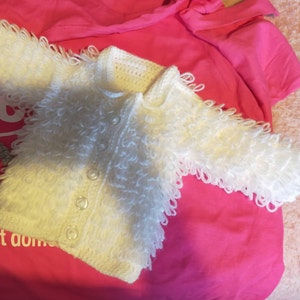 Crochet Pattern Crochet Cardigan Pattern Loopy Pattern Loopy Cardigan ...