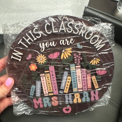 Disco Classroom Door Sign, Groovy Teacher Door Hanger, Back to School ...
