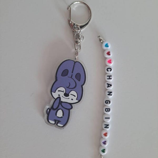 Skzoo Bias Keychain - Etsy