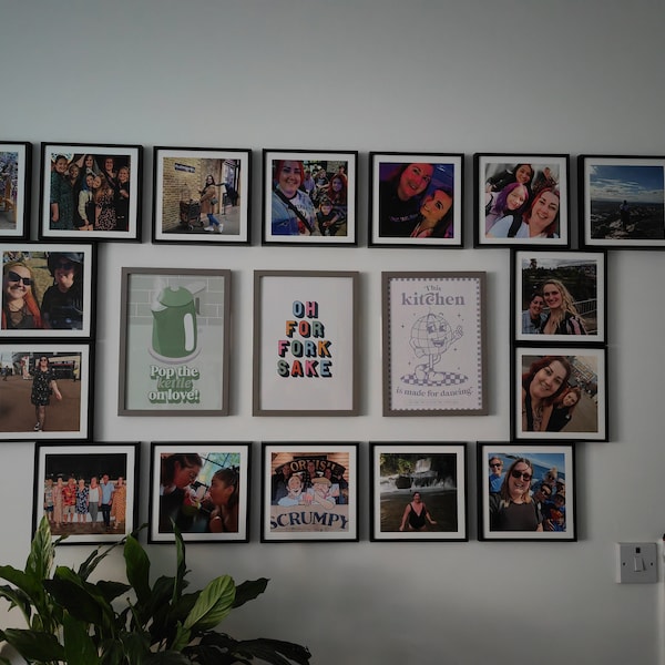 Self Love Print - Positivity Prints, Colourful Wall Art, 70s Aesthetic ...