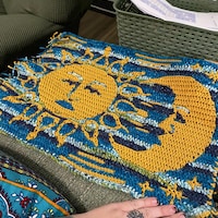 Regina Mosaic Crochet Pattern Chart by Sixel Design Stained Glass ...