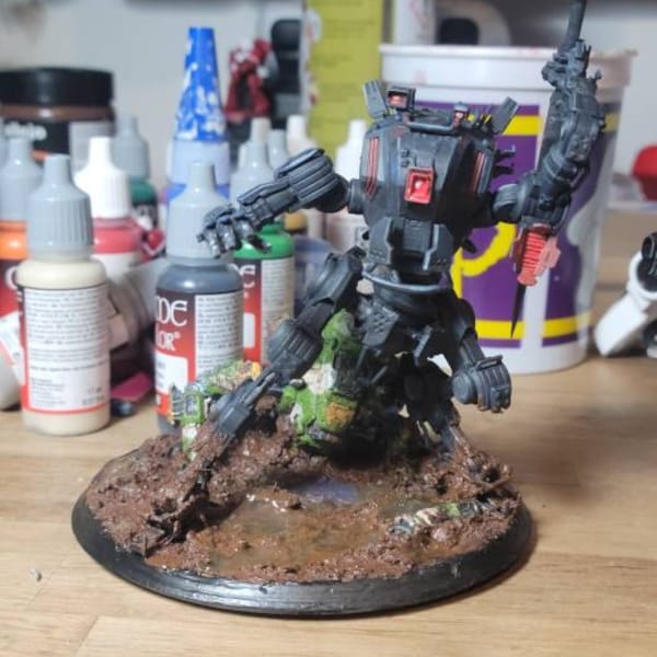 Wall Running Mech Phase Shift RPG Wargaming Sci Fi Miniature 100mm ...