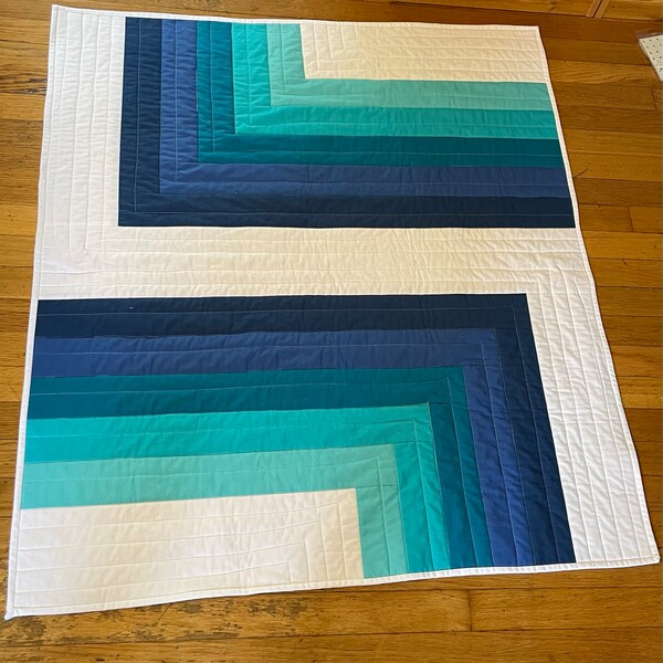 Parallel Path Quilt Pattern (PDF) - Etsy