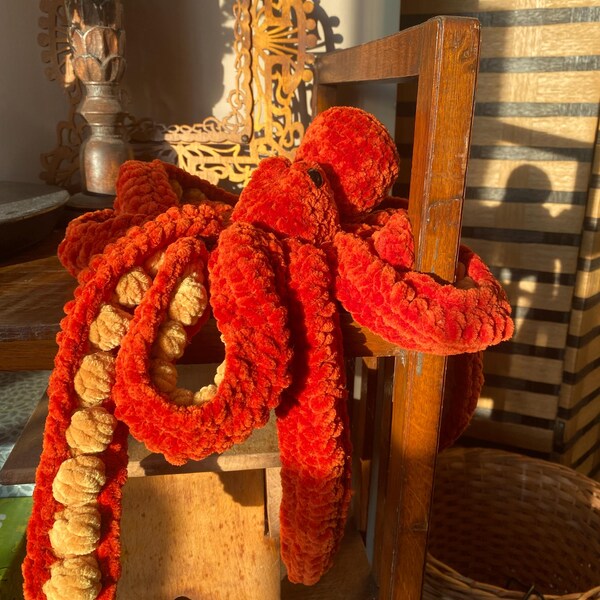 Cal the Colossal Squid Pattern Crochet Pattern digital Download PDF - Etsy