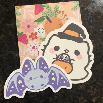 Bat Sticker Stickers Cute Decal Cut - Etsy