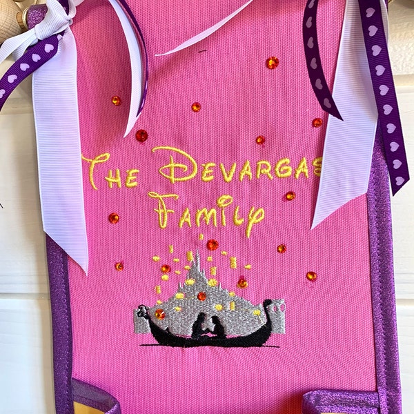 Princess Rapunzel Gondola Luminaries EMBROIDERY DESIGN FILE Instant ...