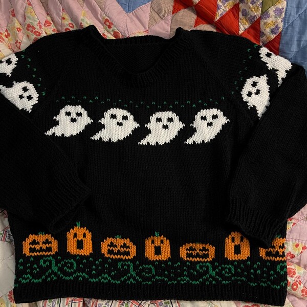 Salem Witch Sweater Knitting Pattern - Etsy