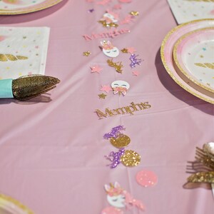 Printable Boho Pink Rainbow Cake Topper Rainbow Party Cake | Etsy