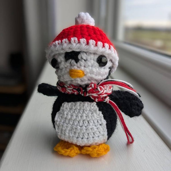 Crochet Penguin Pattern - Easy Amigurumi Crochet Pattern, Winter Decor ...