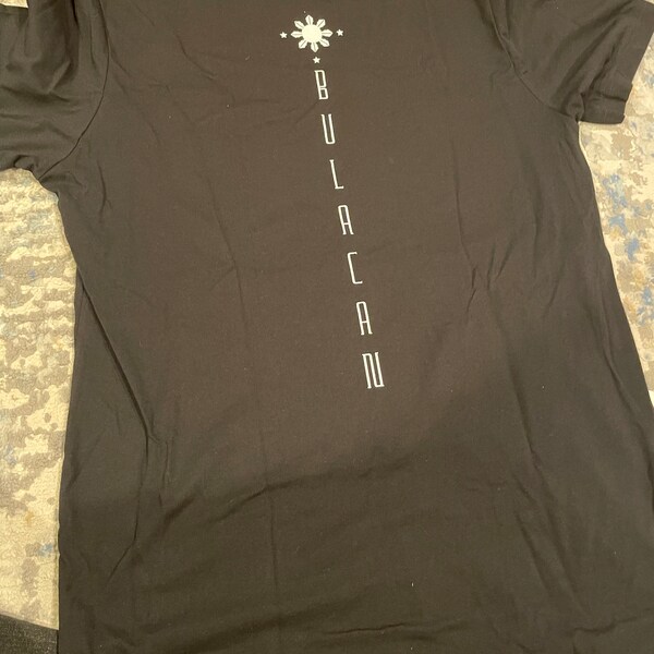 MANILA | Filipino Shirt | Front and Back | Philippine Flag | Sun and ...