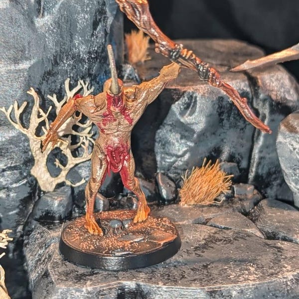 Faythe, Forest Dryad or Nymph Miniature by Castnplay - Etsy