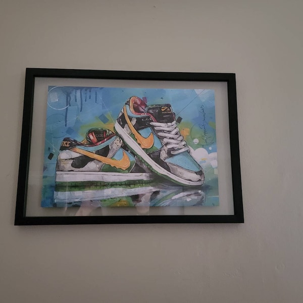 Air Jordan 1 off White Chicago Poster 50x70 Cm - Etsy