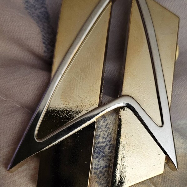 Star Trek Pin Klingon Original Series Logo Cosplay Uniform Pin Vintage ...