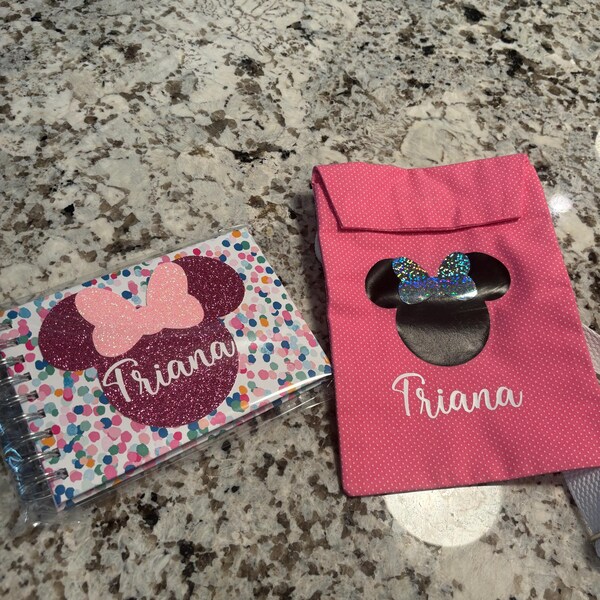 Disney Autograph Book, Glitter Minnie Mouse, Photo Album, Memory Book ...