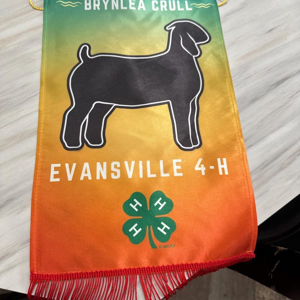 Western Inspired Livestock Championship Banner, Livestock Show Banner ...