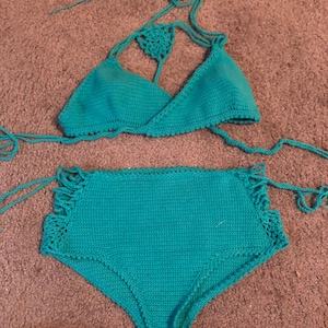 Pdf-file for Crochet PATTERN, Aliyah Crochet Bikini Top and Bottom ...