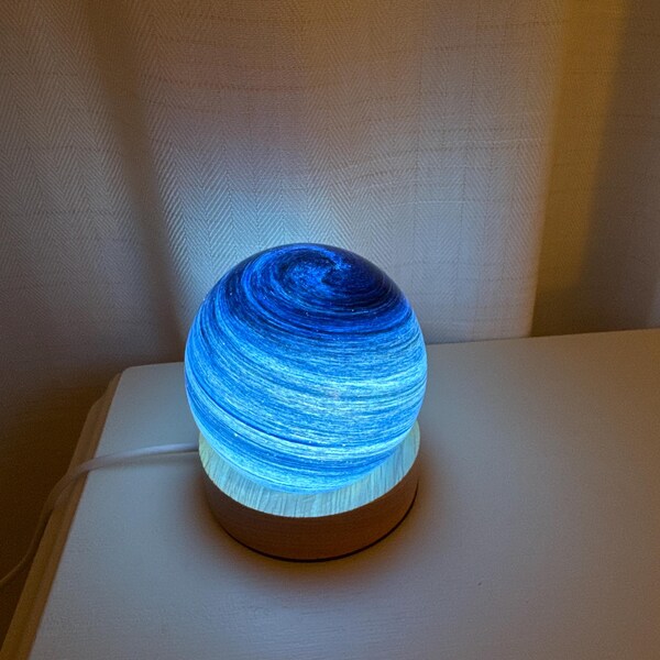 Custom Moon Night Light, Personalized Lunar Memorial Gift the Night We ...