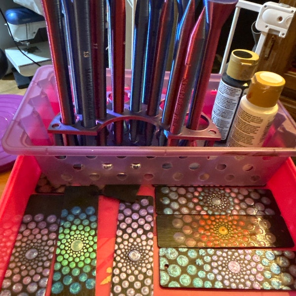 Light Blue Mandala Dotting Tools, Dot Painting Tools, Dotting Tool Set ...