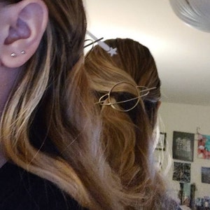 Handmade Sardine Hair Slide Hair Pin Brass Fish Hair Clip Tinned Fish ...