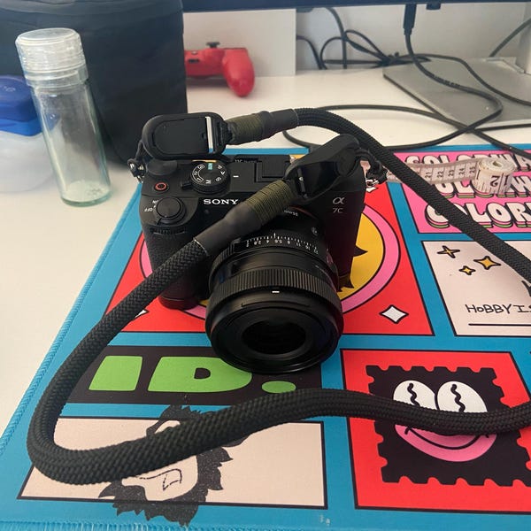 Black Camera Neck Strap With Optech Qd Mini Loop Attachments - Etsy