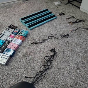 Large 2 Tier Guitar Pedalboard - Etsy