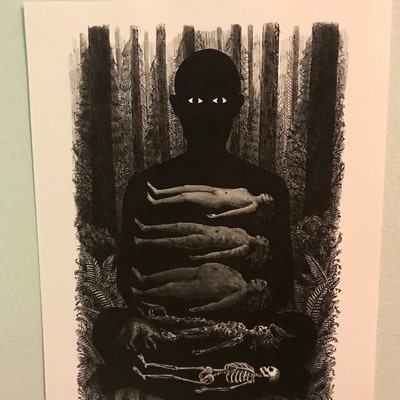 Corpse Decomposition Meditation Art Print - Etsy