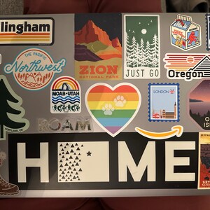 Florence Italy Sticker Stamp - Etsy