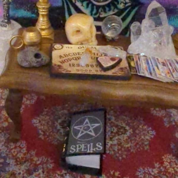 Witch Tools-miniatures-sold Separate-spell Table-crystal Ball ...