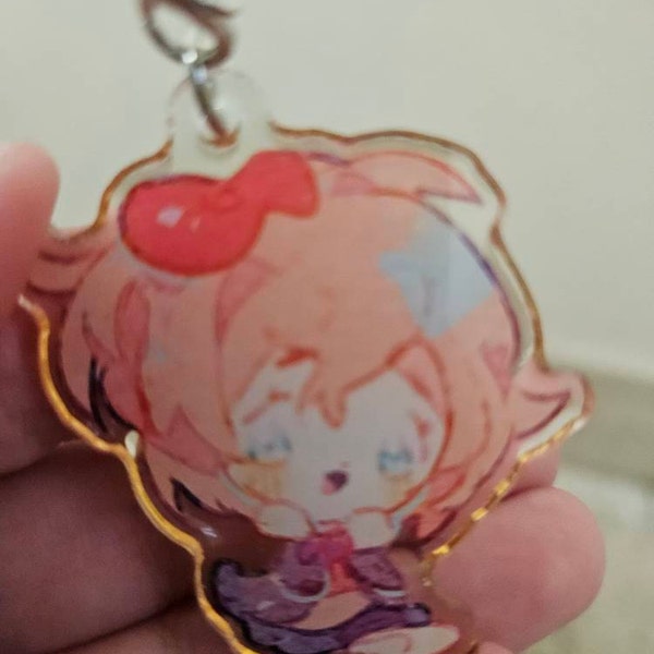 Doki Doki Literature Club || 2" Acrylic Keychain Charms - Etsy