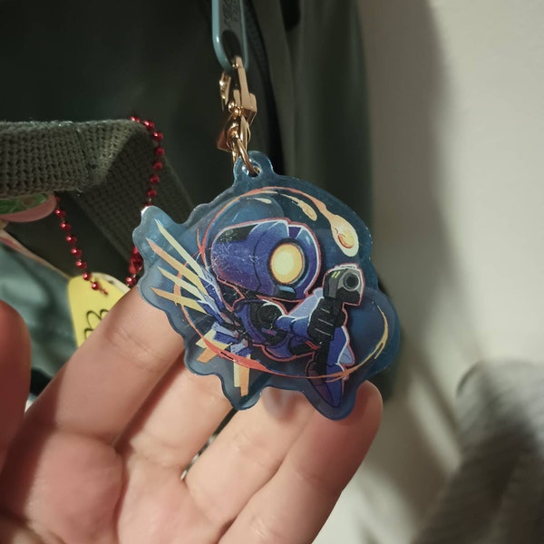 ULTRAKILL V1 Acrylic Keychain: Ultrakill Charm, Backpack Decor, Video ...