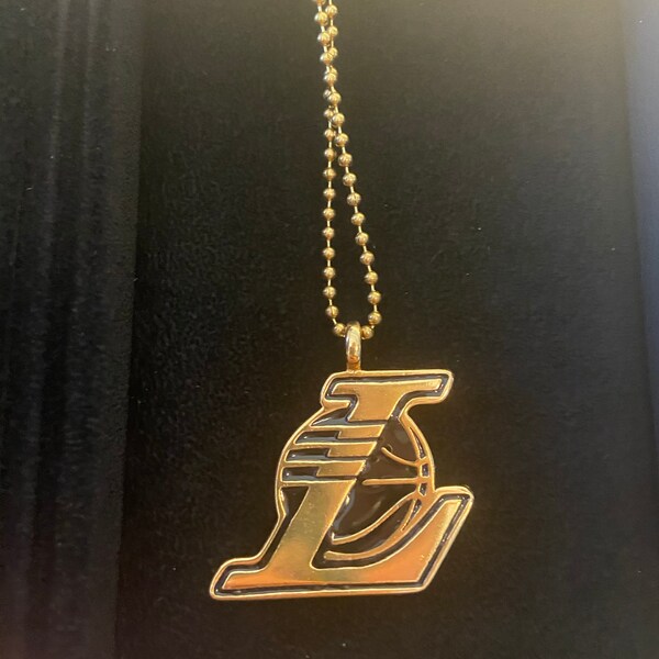 LA Lakers Basketball Chain Pendant Charm Official Licensed NBA - Etsy