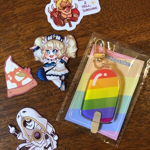 Stickers Lisa the Painful Buzzo Olan Hoyt Nern Guan Terry Hintz Rando ...