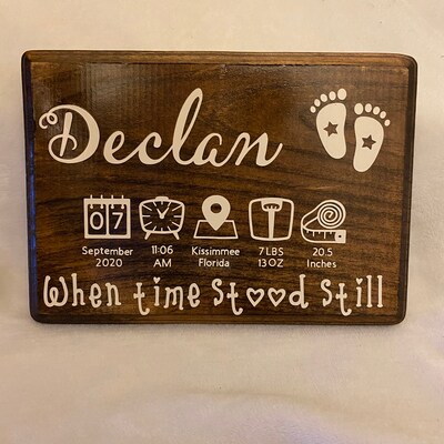 SVG Birth Stats Ruler Svg Baby Stats Svg Icon Elements Svg Cricut ...