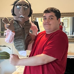 Lao,the Buddhist Monk, Hand Puppet - Etsy