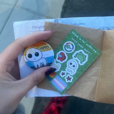 Pride Yippee Pins Yippee Tbh Creature Pin Badges LGBTQ Autism Creature ...