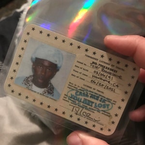 Tyler the Creator Call Me If You Get Lost Id Double Sided | Etsy UK