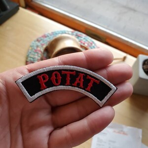 Custom Embroidered Top and Bottom Rocker Set MC Biker Patch | Etsy