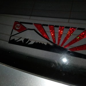 DEFINED Sunset JDM Style Vinyl Sticker Decal Drifting Midnight | Etsy