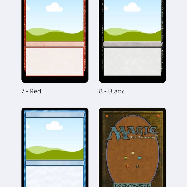 Customizable Pokemon Card Templates Pack - Distressed Design, Digital ...