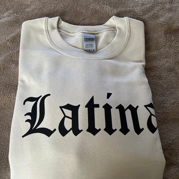 Latina UNISEX SWEATER, Latina Sweater, Latina Sweatshirt, Latina - Etsy