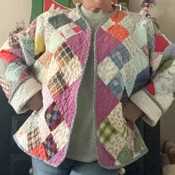 Sage Jacket PDF Sewing Pattern (sizes 4-24), Quilted Jacket Sewing ...