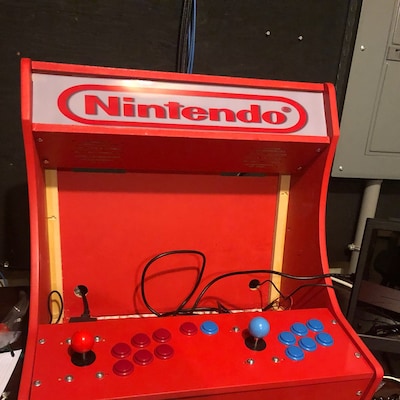 Mame Arcade Multicade Nintendo Marquee for Reproduction Header/backlit ...