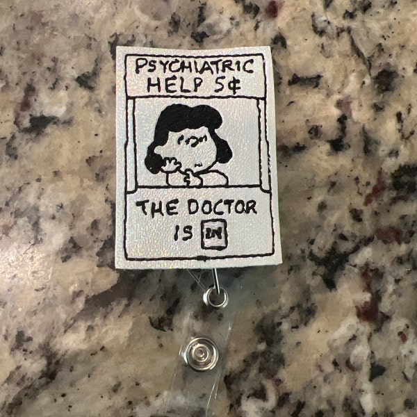 Psychiatric Help..,the Doctor is in | Character Badges | Mental Health ...
