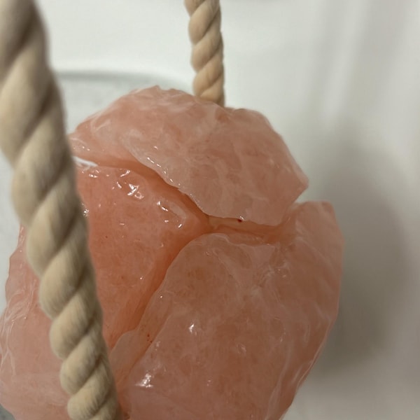 Shower Salt Rock 100% Natural Pink Himalayan Salt Rock Shower Steamer ...